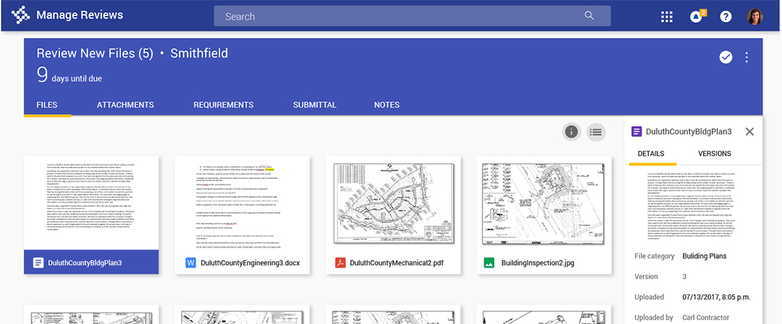 Enterprise Permitting & Licensing eReviews